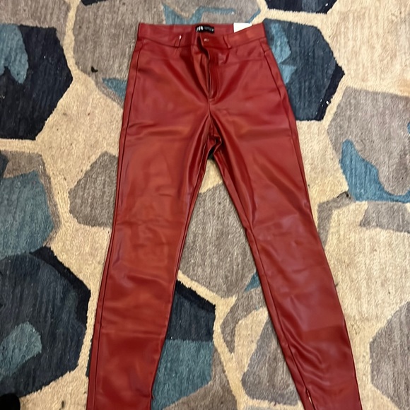 Pants & Jumpsuits | Brand New Leather Pants | Poshmark